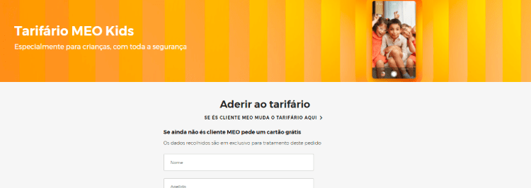 Como funciona o tarifário para crianças MEO Kids?